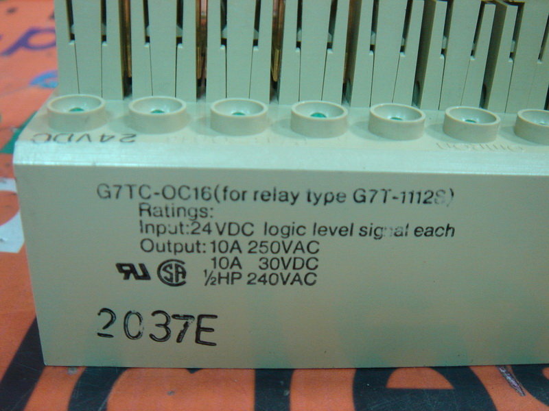 Omron G7tc Oc16 裕益科技自動化設備可程式編碼器plc分散式控制系統dcs